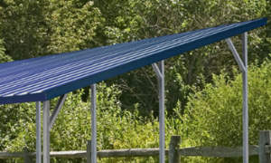 Free Standing Lean-To Cover - Harold’s Steel Buildings